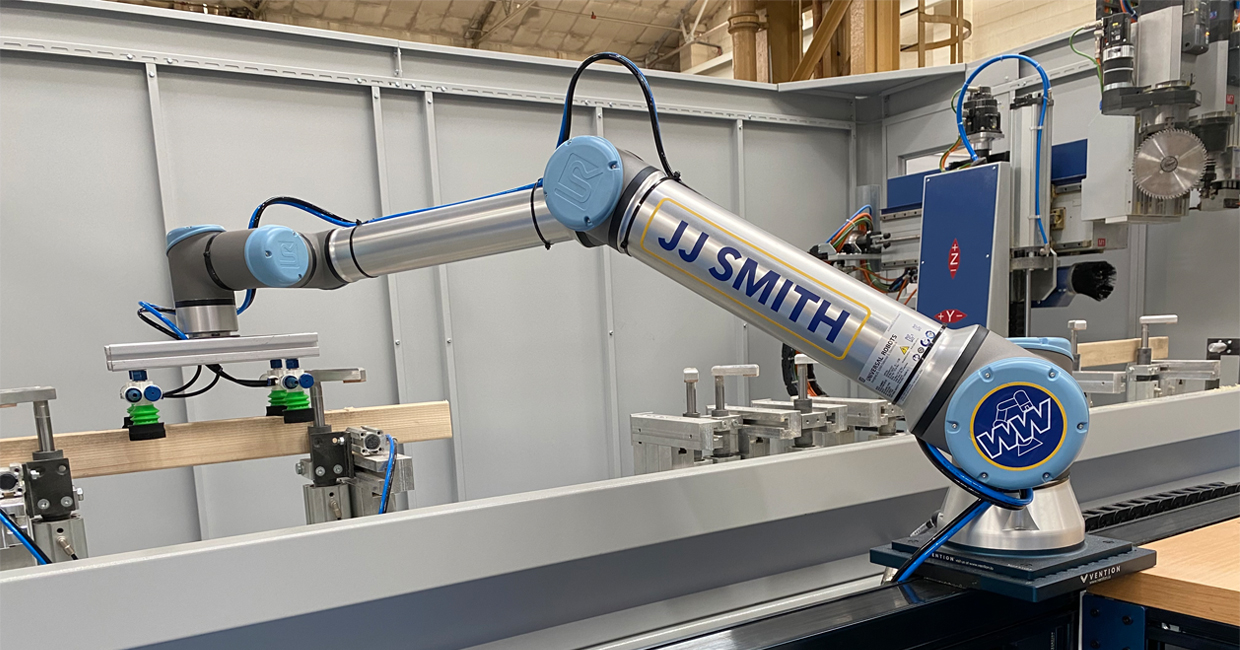 JJ Smith unveils innovative Woodworking Robotics - Europeantech
