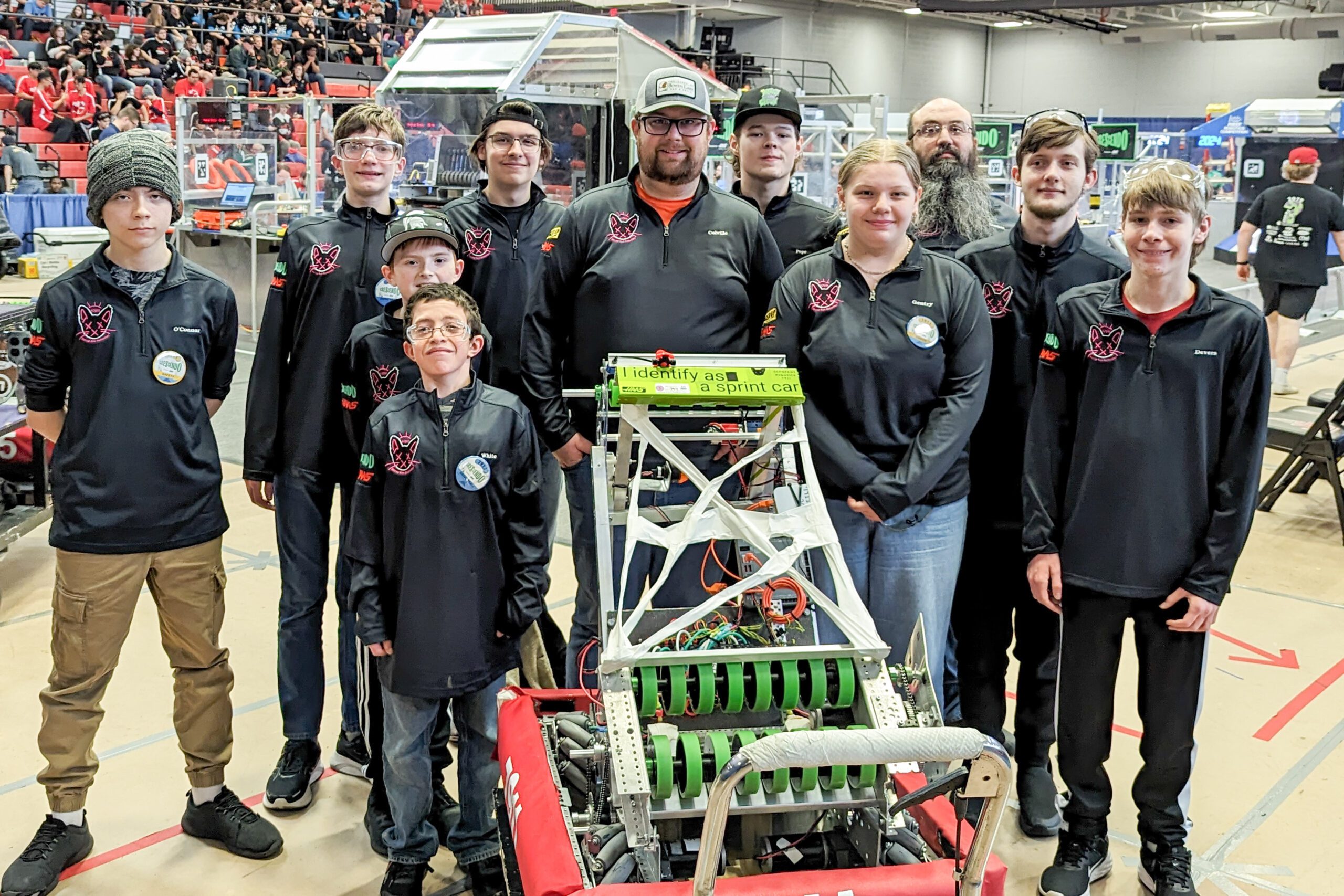 Belding robotics team celebrates win at FIRST robotics competition ...