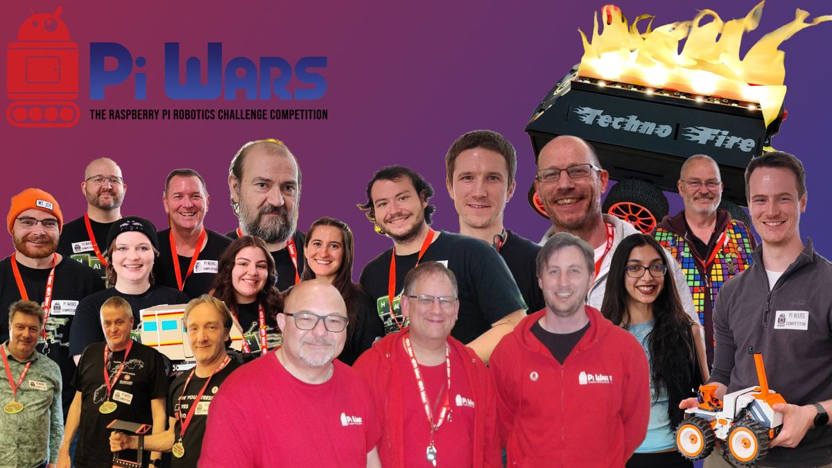 Flaming bots and NERF shooters: Pi Wars brings together best Raspberry ...