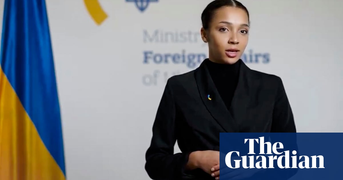 Ukraine unveils AI-generated foreign ministry spokesperson | Artificial ...