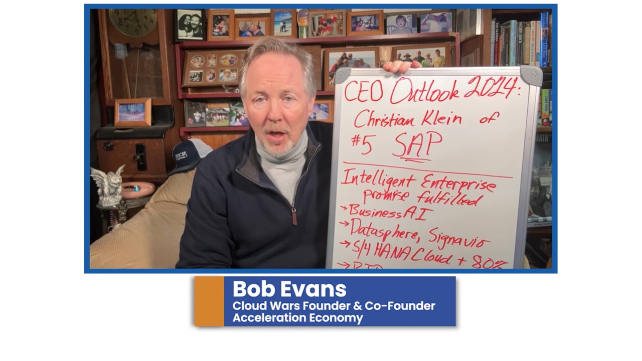 CEO Outlook 2024: Christian Klein Explains How SAP Fulfills ...