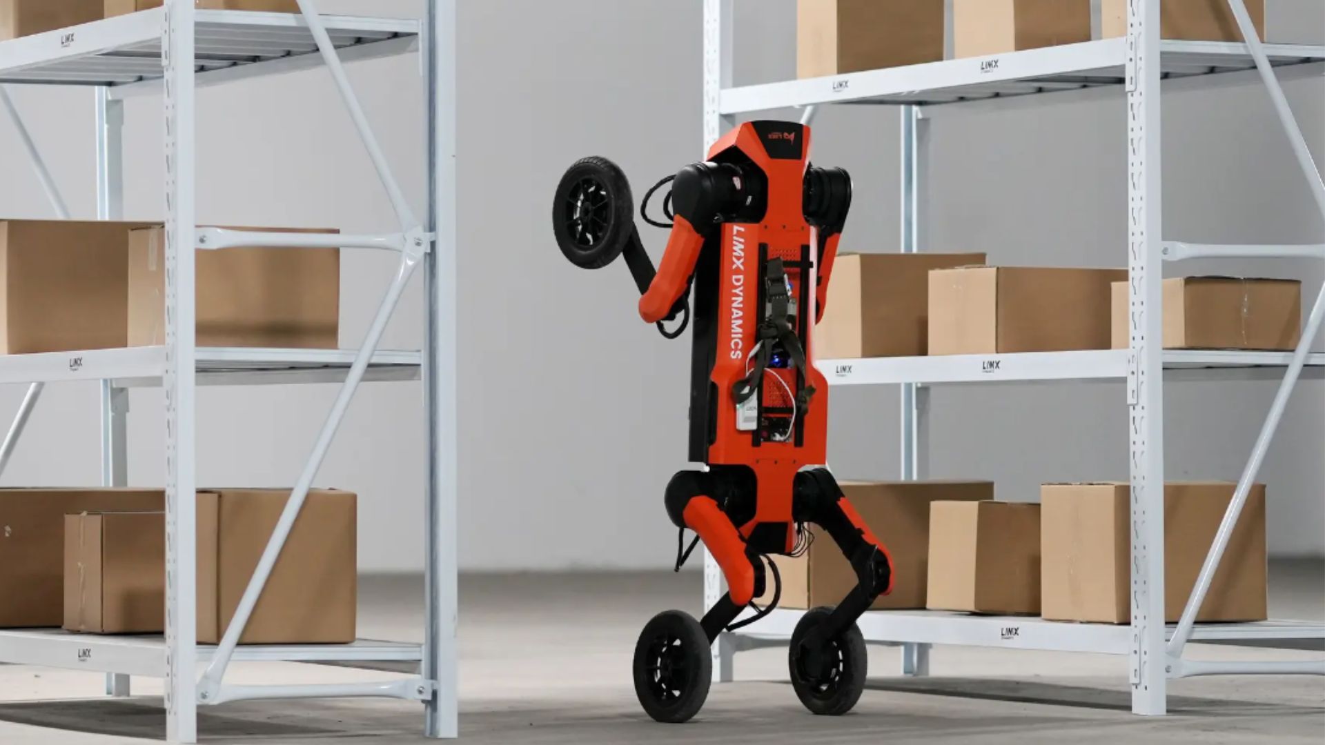 LimX Dynamics' W1 robot can stand, walk and roll on its hind 'legs ...