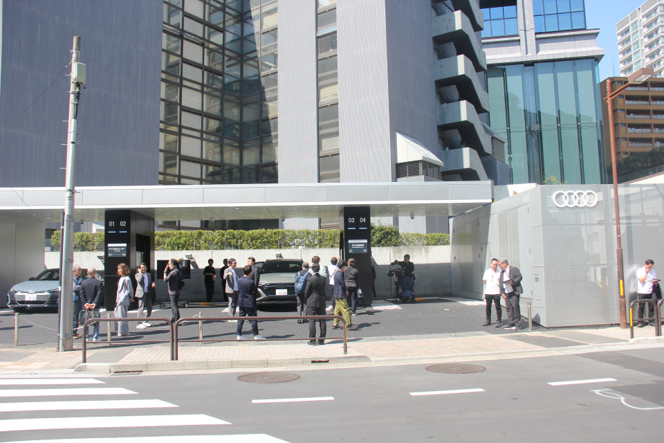 Audi builds first charging hub outside of Europe in Tokyo in EV push ...