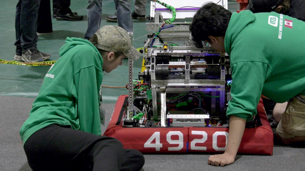 Robotics Showcase at St. Clair College - Europeantech