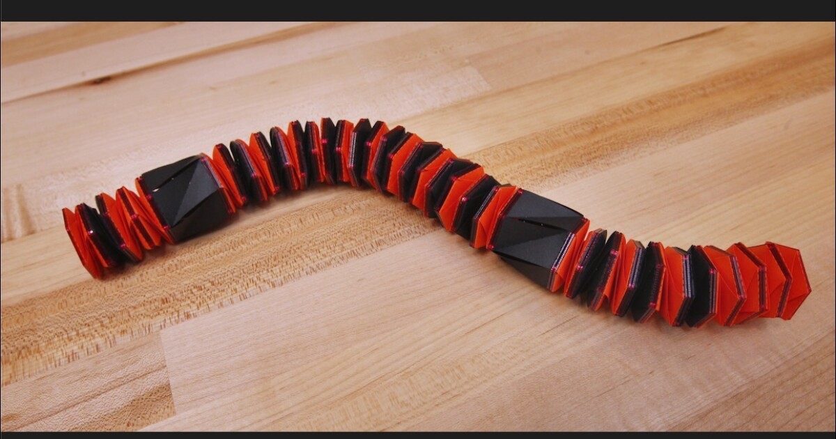 Soft caterpillar robot moves its body by origami-power - Europeantech