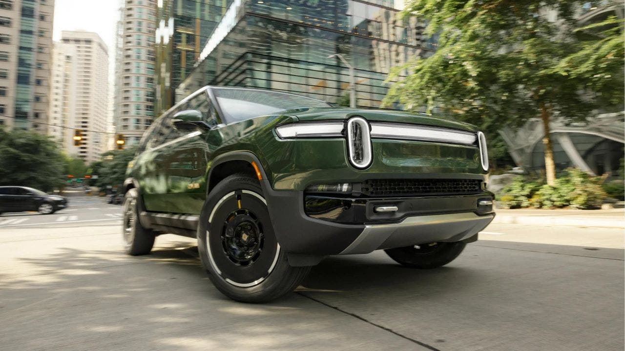SEE IT: Rivian unveils redesigned all-electric pickup and SUV ...