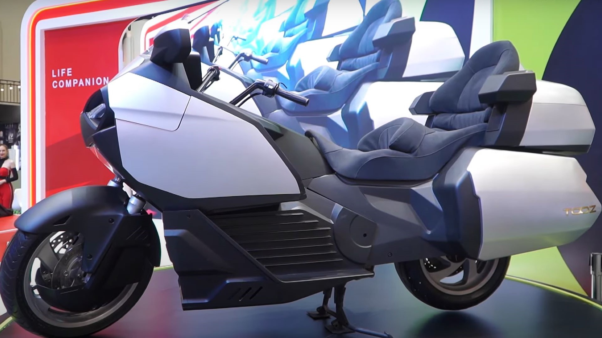 Automaker introduces world's largest electric motorcycle with ...
