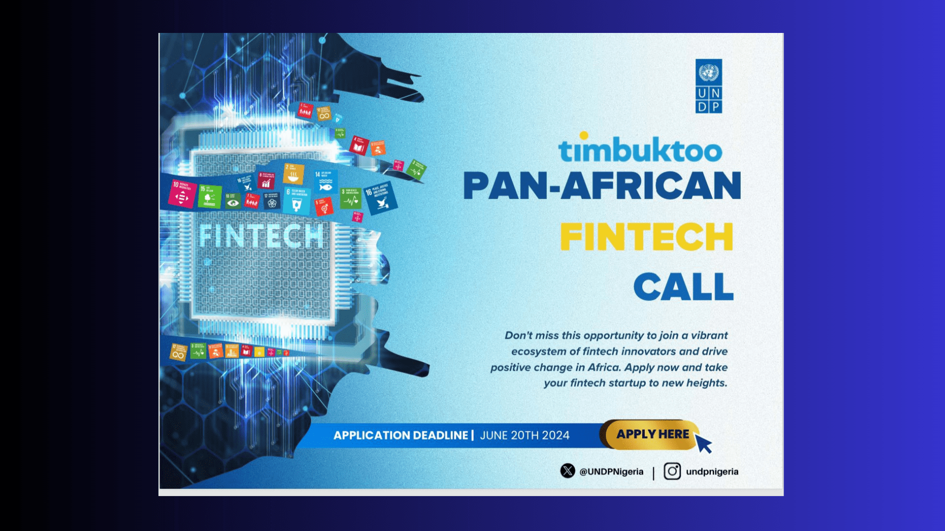 Apply For Timbuktoo Fintech Startup Accelerator Programme ($25K ...